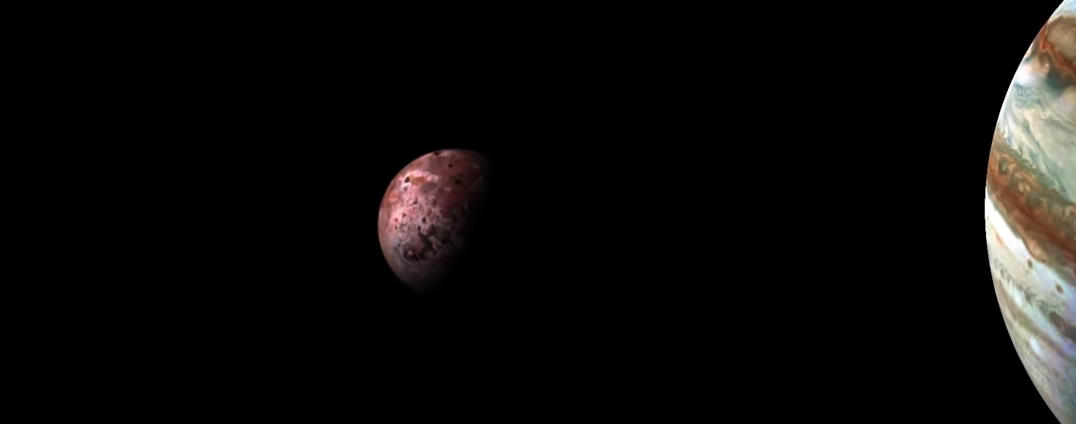 Video: Flyby of Jupiter’s Moon Io – Our Awesome Universe